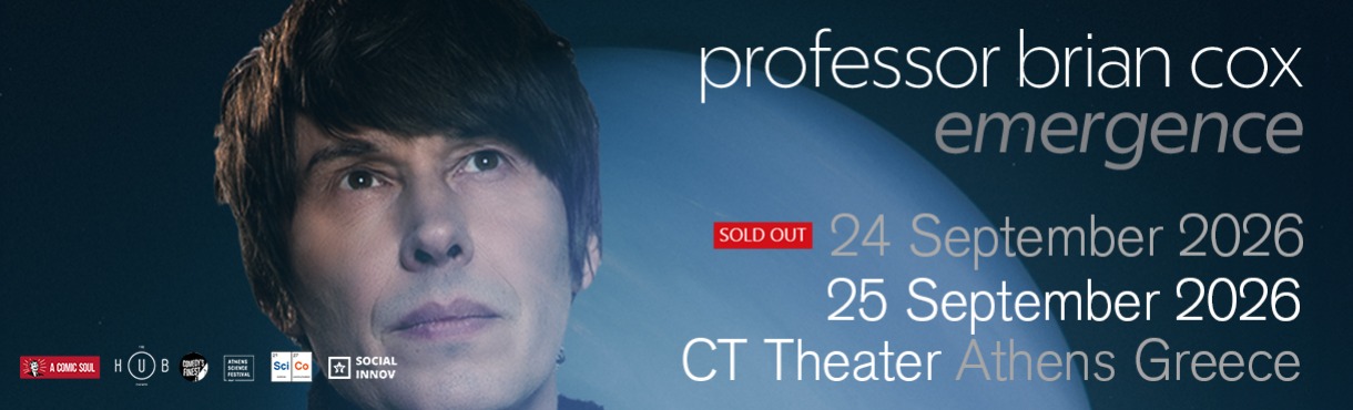 Professor BRIAN COX: Emergence | Εισιτήρια online! | More.com