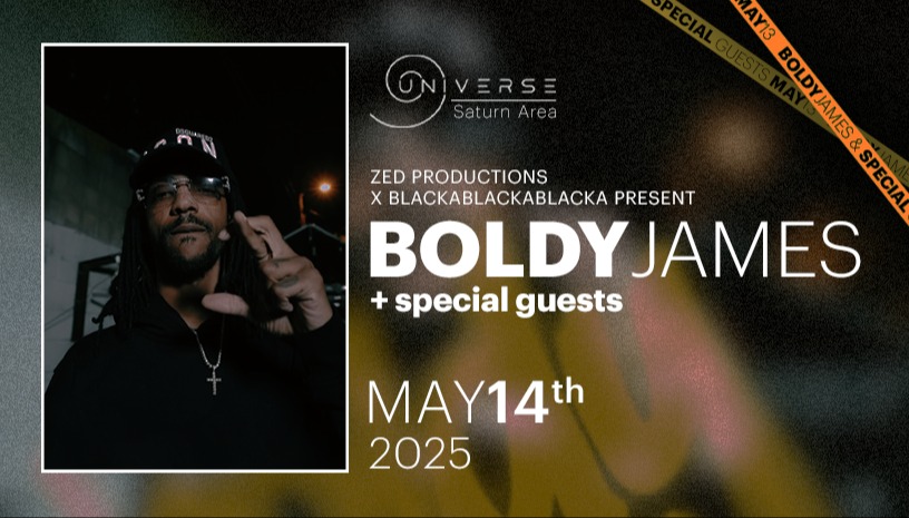 BOLDY JAMES - Live in Athens - εισιτήρια - neolaia.gr